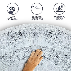 41" Dog Couch Bed Protector for Dogs Memory Foam, Removable Fluffy Plush Pet Dog Couch Cover for Dogs Washable, Dog Sofa Bed, Waterproof Dog Bed for Couch, Dog Cover for Couch for Furniture Protector