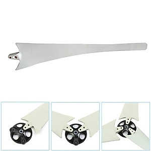 3-blade Wind Turbine Blades 550mm-750mm Wind Turbine Blades Horizontal Axis Wind Turbine Blades Wind Turbine Accessories Easy To Install Easy To Use Fiberglass Lightfast ( Color : 650mm(2.14ft) )