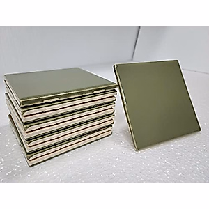 Daltile, Avocado Green Ceramic Tile 4.25 in Shower Bathroom Kitchen Backsplash Mosaic Subway Square 4x4 Boxes 10 Piece Packs