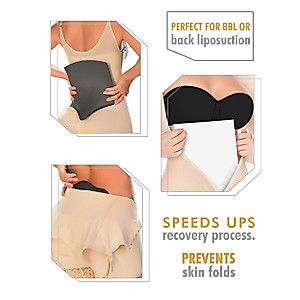 M&D BBL Lumbar Molder Back Compression Liposuction Board Post Surgery Supplies Gray