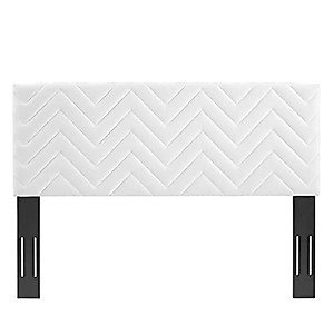 Modway Chevron Adjustable, Twin, White