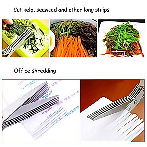 BCQLI,Shredder Scissors,Designed To Cut Print Into Scraps That Can't be Read,Play a Role in Decompression