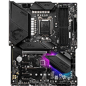 MSI MPG Z490 Gaming Plus Gaming Motherboard (ATX, 10th Gen Intel Core, LGA 1200 Socket, DDR4, CF, Dual M.2 Slots, USB 3.2 Gen 2, 2.5G LAN, DP/HDMI, Mystic Light RGB)