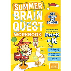Summer Brain Quest: Between Grades Pre-K & K