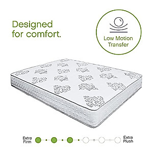 Classic Brands Decker Memory Foam and Innerspring Hybrid 10-Inch Mattress, Mattress in a Box, California King