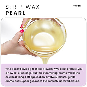 Depileve Hair Removal Wax - Pearl Rosin Full-Body Wax - Ideal for Dry, Flaking Skin - Soft and Gentle Waxing Pearls - Moisturizing Strip Wax - 14 oz