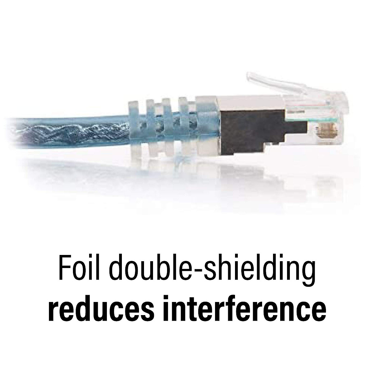 C2G RJ11 Modem Cable For DSL Internet - Connects Phone Jack To Broadband DSL Modems For High Speed Data Transfer - 7ft Long Ethernet Network Cable With Double-Shielding To Reduce Interference - 28721