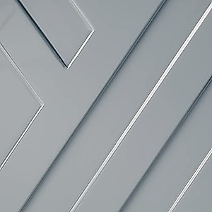 Best Master Furniture Tamari High Gloss Lacquer Sideboard/Buffet, Grey