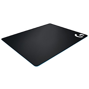 Logitech G440 Hard Gaming Mouse Pad for High DPI Gaming -Rubber, Black