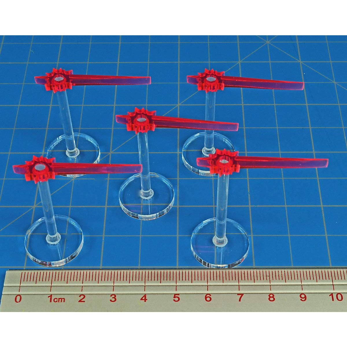 LITKO Laser Beam Stands, Fluorescent Pink (5)