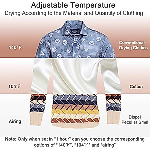 COSTWAY 1700W Electric Portable Clothes Dryer, 13.2 lbs Capacity Front Load Compact Tumble Laundry Dryer with Stainless Steel Tub, Easy Control Button Panel Downside for Variety Drying Mode, White