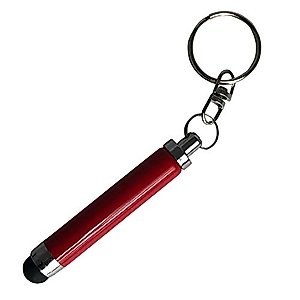 BoxWave Stylus Pen Compatible with Acer ConceptD 7 Ezel (CC715-72G) (Stylus Pen Bullet Capacitive Stylus, Mini Stylus Pen with Keyring Loop for Acer ConceptD 7 Ezel (CC715-72G) - Ruby