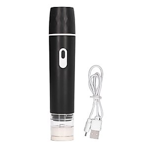 Electric Air Pump Portable Handheld Rechargeable Vacuum Sealer Machine Vacuum Air Pump (Black)