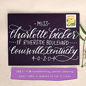 SAKURA Gelly Roll Metallic Gel Pens - Pens for Scrapbook, Journals, or Drawing - Metallic Silver Ink - Medium Line - 6 Pack