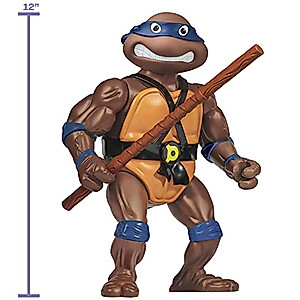 Teenage Mutant Ninja Turtles: Original Classic Donatello Giant Figure by Playmates Toys, 12 Inch, Multi