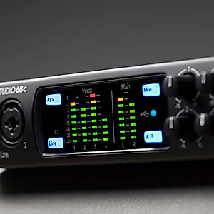 PreSonus Studio 68c 6x6, 192 kHz, USB Audio Interface with Studio One Artist and Ableton Live Lite DAW Recording Software