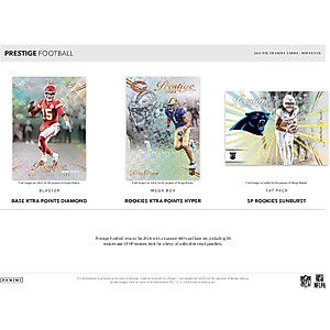 2024 Prestige Football Trading Cards Blaster Box (6 Packs)