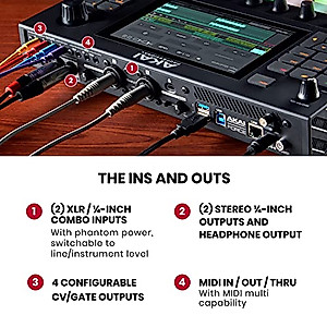 AKAI Professional FORCE – Standalone Music Production, MIDI Sequencer and DJ System with Synth Engines, MPC Sampling and Ableton Style Clip Launching