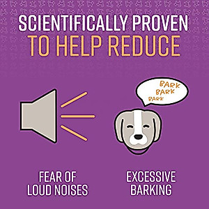 SENTRY PET Care Sentry Calming Collar for Dogs, Anxiety Reducing Pheromone Collar, Releases Pheromones for 30 Days, Helps Calm During Loud Noises and Separation, 1 Count, Purple