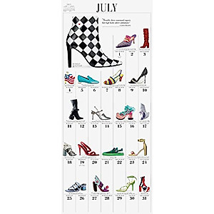 365 Days of Shoes Picture-A-Day Wall Calendar 2021