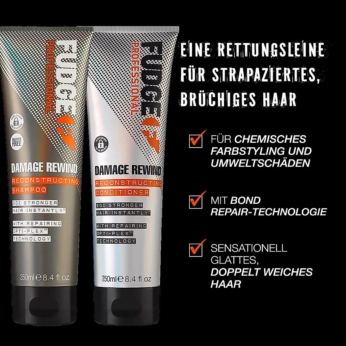 Fudge Damage Rewind Reconstruction Conditioner 8.4 oz