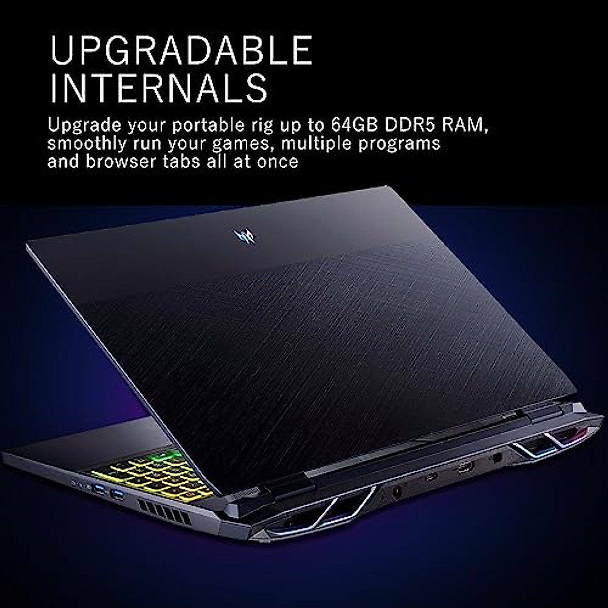 Acer Predator Helios 300, 2023 Newest Gaming Laptop, 15.6 inch FHD IPS 165Hz Display, 14 Core Intel Core i7-12700H(up to 4.7 GHz), NVIDIA GeForce RTX 3060, 32GB DDR5 RAM, 1TB SSD, Windows 11 Home