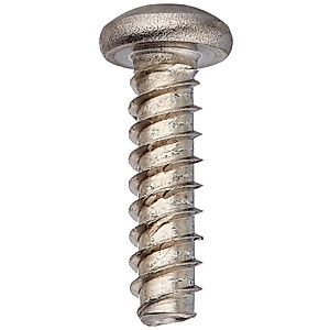 Small Parts 1012LTP188 18-8 Stainless Steel Thread Rolling Screw for Plastic, Passivated Finish, Pan Head, Star Drive, #10-14 Thread Size, 3/4" Length (Pack of 25)