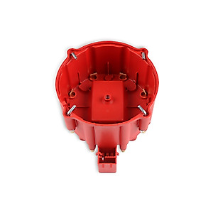 8416 MSD Distributor Cap and Rotor - GM HEI - Red