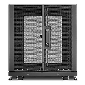 APC by Schneider Electric NetShelter SX 12U Server Rack Enclosure 600mm x 1070mm w/Sides Black - F