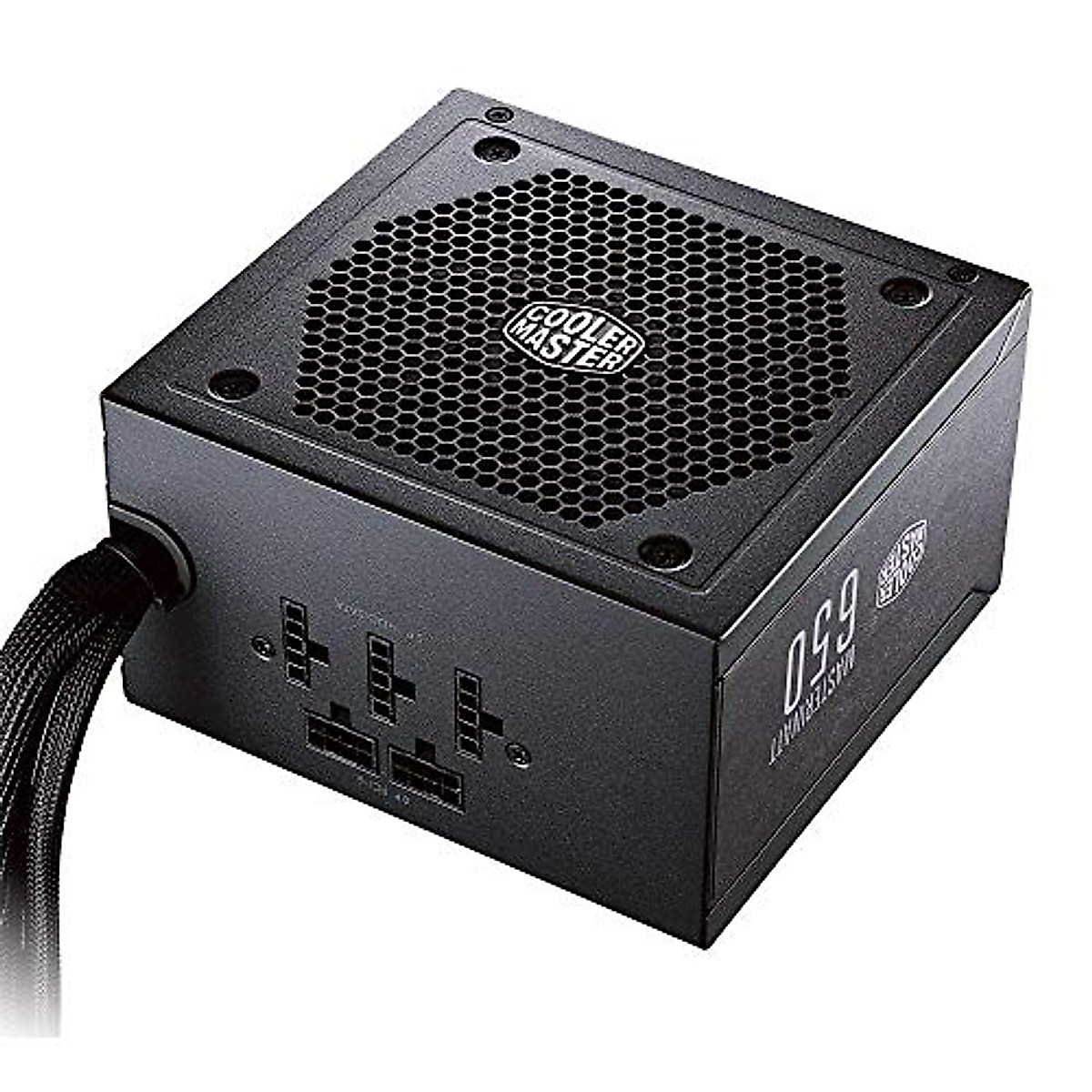 Cooler Master Watt 650 Watt Semifanless Modular Power Supply, 80 PLUS Bronze Certified Power Supply for Computers