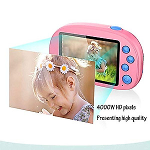 LKYBOA Children's Digital Camera - Small SLR Toy Touch Screen Kids Camera (102 * 64 * 35mm) (Color : A)