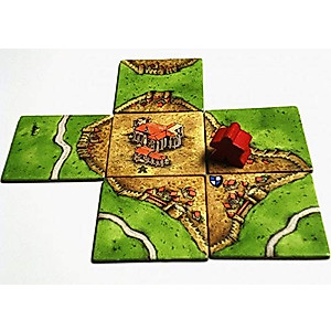 Carcassonne Inns & Cathedrals Expansion - Tile-Laying Medieval Board Game, Ages 7+, 2-6 Players, 45 Min Playtime by Z-Man Games