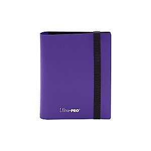 Ultra Pro E-15373 Eclipse 2 Pocket Pro Binder-Royal Purple
