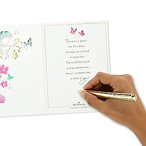 Hallmark Paper Wonder Displayable Pop Up Easter Card (Spring Flowers), Welcome Easter