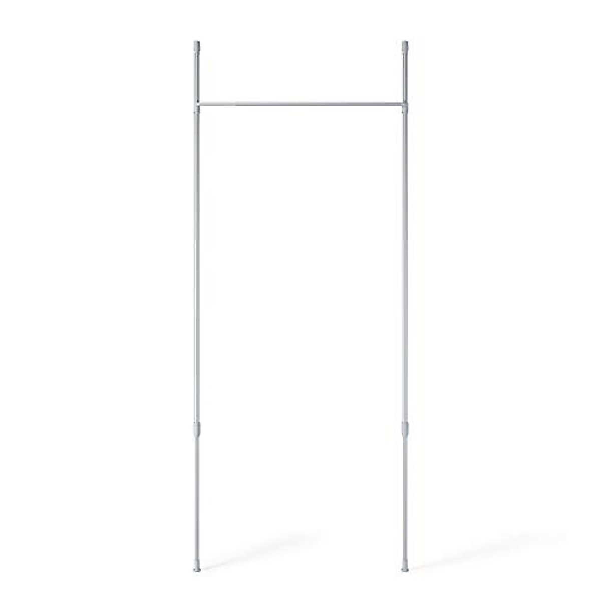 Umbra Anywhere Expandable Rod Curtain Rod and Room Divider (Metallic-Nickel)