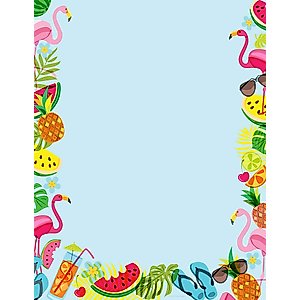 Cosco Tropical Vibes Letterhead