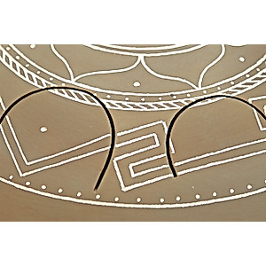 GUDA DRUM Freezbee Pan with Rope Decoration