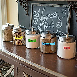 Labelife Compatible Label Tape Replacement for Brother P Touch TZe Label Tape 18mm 0.7 Inch Laminated (Black on Orange/Red/Blue/Yellow/Green) for P Touch D400 D600 1880 Label Maker, 3/4 inch, 5-Pack