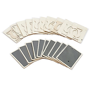 20 Pcs Mini Chalkboard Signs Small Chalkboard Labels w/Easel Stand,Chalkboard Place Cards,Table Numbers,Food Labels for Party Buffet,Weddings,Special Events