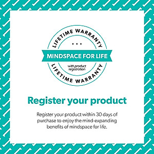 Mindspace Inclined File Rack Office Desk Organizer, 5 Section Office Desktop Document Sorter | Desk File Holder | The Mesh Collection, Black