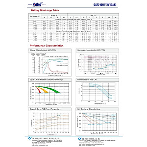Casil 12v 10ah Replacement Battery Compatible with Ritar RT12100