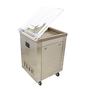 INTBUYING Single Chamber Vacuum Packaging Machine DZ500 Vacuum Seal Machine Stainless Steel Vacuum Sealing Machine Packaging Sealer 20inch Sealing Length 110V