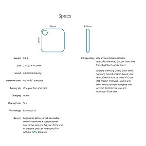 Tile Mate (2016) - 1 Pack - Discontinued by Manufacturer