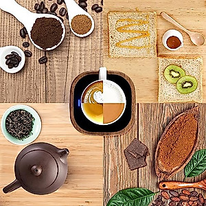 Coffee Mug Warmer Beverage Cup Warmer Gravity-Induction Auto On/Off for Desk Home Office Use for Heating Coffee, Beverage, Milk, Tea and Hot Chocolate (Wood Grain)