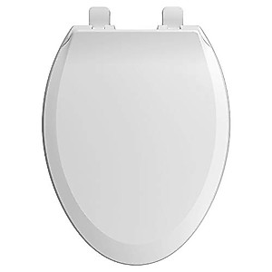 American Standard 5503A00B.020 Slow Elongated Closed Front Toilet Seat, White