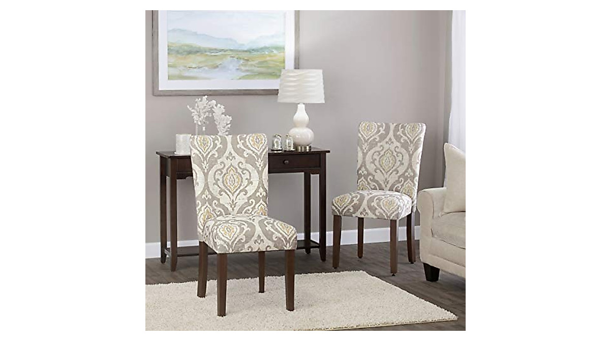Stylish HomePop Parsons Dining Chair Set of 2 - Taupe
