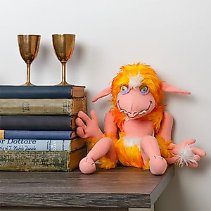Toy Vault Labyrinth Firey Plush, Creature Stuffed Toy from Jim Henson's Labyrinth Classic Movie