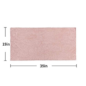 Laojbaba Microfiber Hair Towel Quick Dry Hair Towel Hair Drying Towels Suitable for All Kinds of Hair Ultra Absorbent Long and Thick Hair 19 X39 inch Lotus Root Pink (1pcs