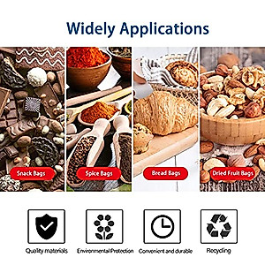 KZXXZH Chip Bag Clips, Heavy Duty Air Tight Seal Grip, Plastic Food Storage Clip for Opened Snack Packet in Kitchen/Home/Office (3 Colours, 9 Pack)