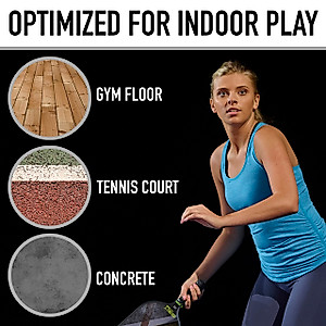 Franklin Sports X-26 Indoor Pickleballs - Bulk Indoor Court Pickleball Balls - USA Pickleball (USAPA) Approved Tournament Pickleballs - Bulk 100 Pack Inside Pickleballs - Blue